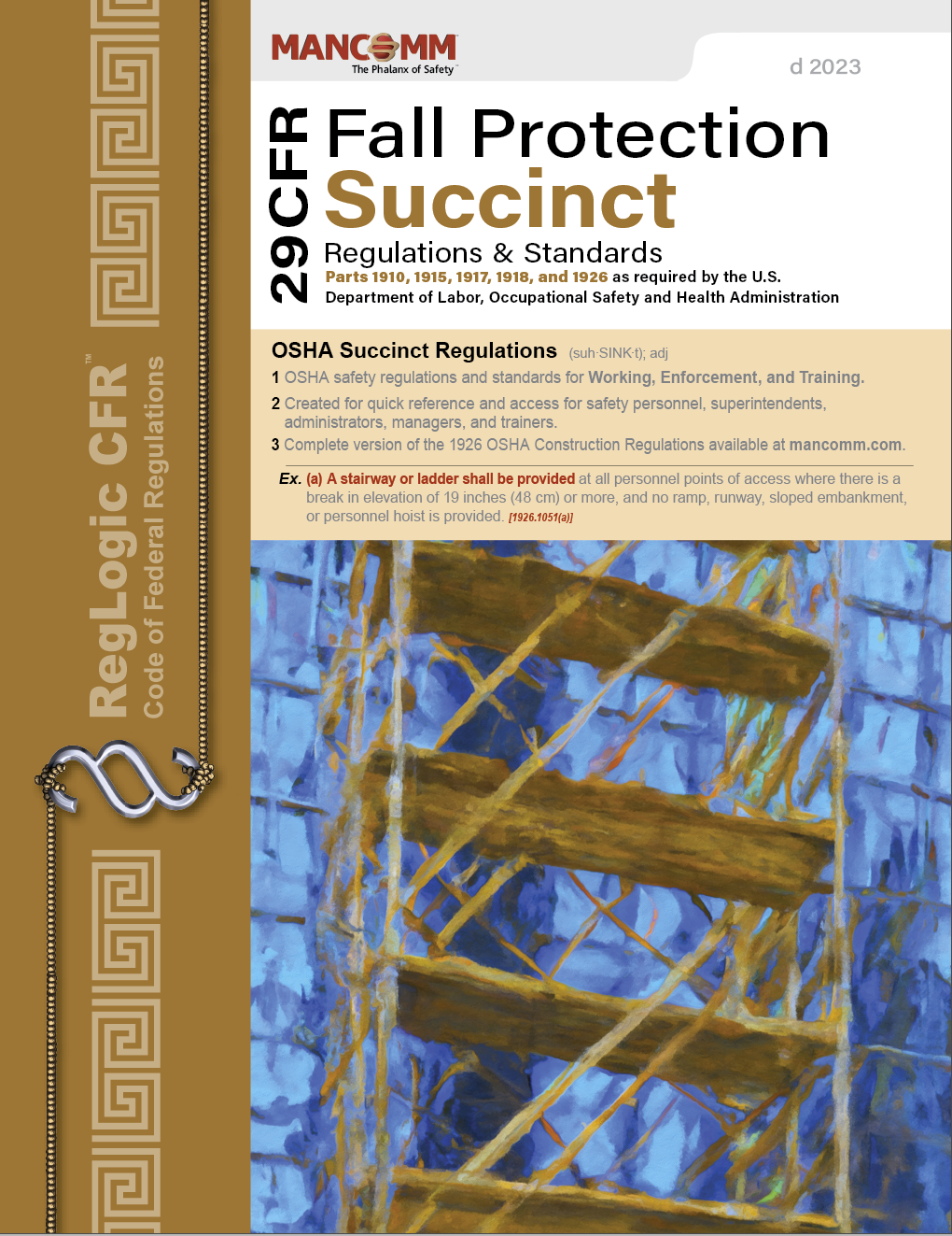 OSHA Fall Protection Succinct Regulations (01/23) — Mancomm