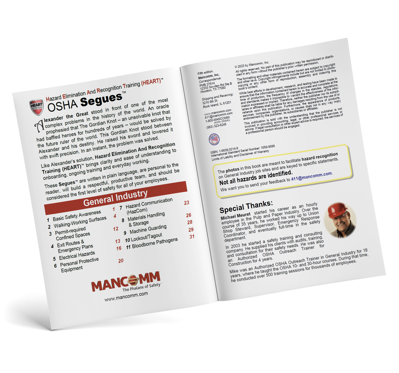 Hazard Recognition — Mancomm