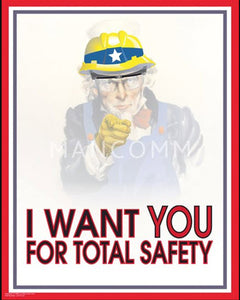CLASSIC - Uncle Sam Safety Poster — Mancomm