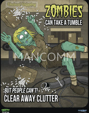 ZOMBIES - Housekeeping Safety Poster – Mancomm