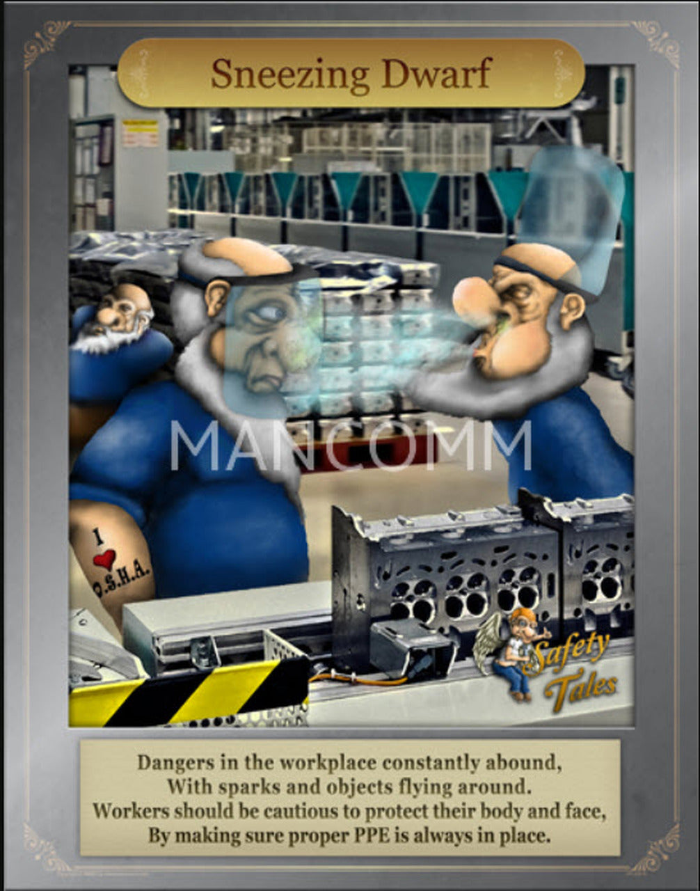 SAFETY TALES - Wear PPE Safety Poster – Mancomm
